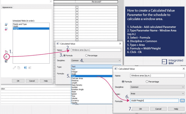 Revit Formulas: The Benefits of Calculated Values in Schedules